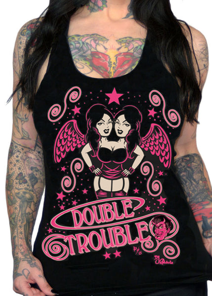 Double Trouble Tank – Pinky Star