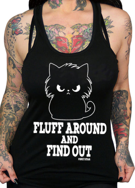 Fluff Around And Find Out Tank – Pinky Star