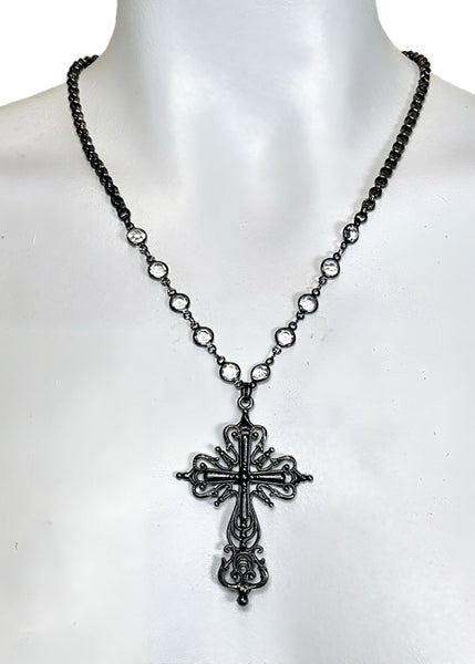 Rosemary Cross Necklace – Pinky Star