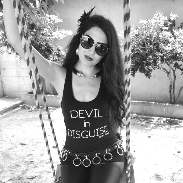 Devil In Disguise Tank – Pinky Star
